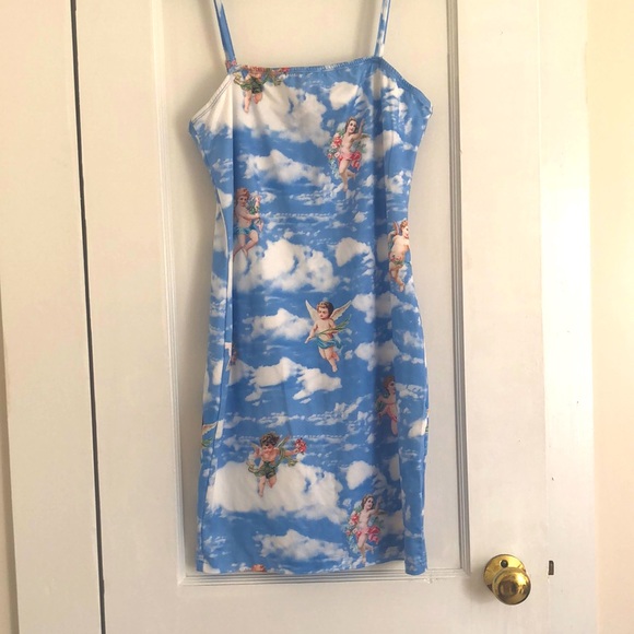 SHEIN | Dresses | Angel Mini Dress | Poshmark